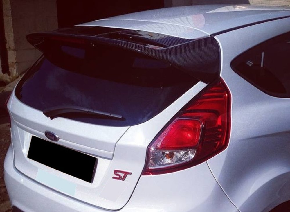 Carbon Fibre Upper Spoiler Ford Fiesta 2009-2014, 3 Or 5-door, ST Type ...